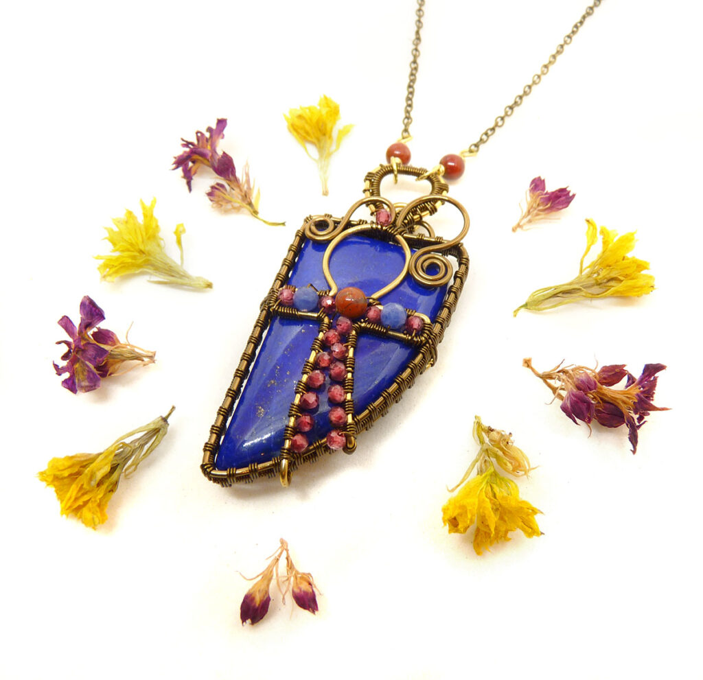 Collier "La Résurrection d'Osiris" - Collection Egypte Antique